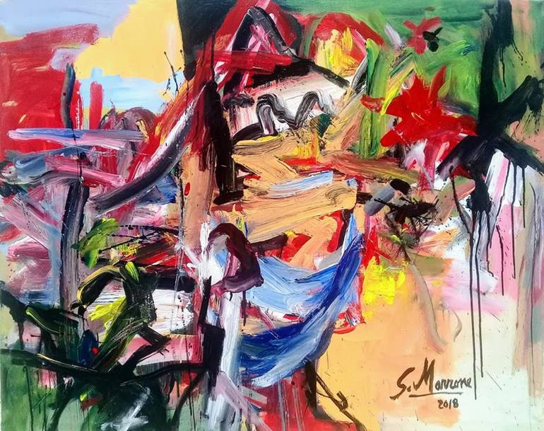 Ipocrisia Painting by Gianni Marrone | Saatchi Art