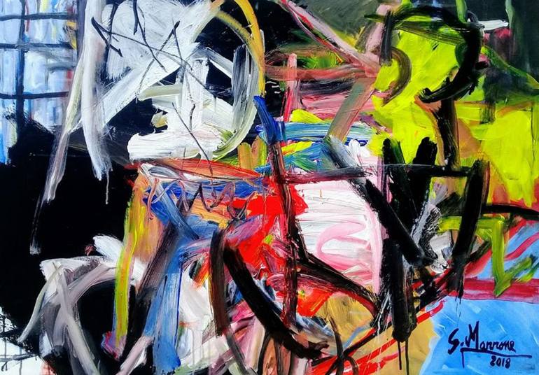 Senza titolo Painting by Gianni Marrone | Saatchi Art