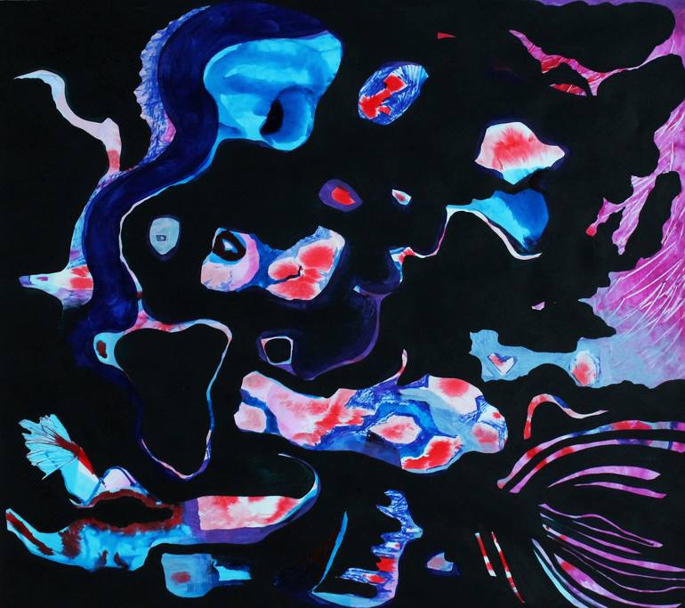 Micro/Macro Painting by Maria Dakare | Saatchi Art