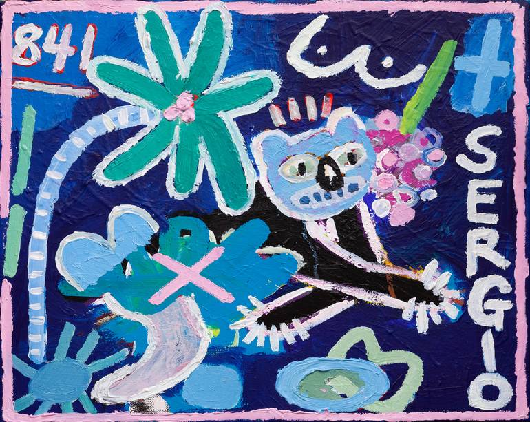 Sergio Painting by Gee I | Saatchi Art