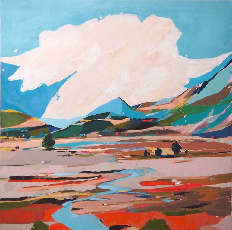 Mocha Valley Painting by Tulika Das | Saatchi Art