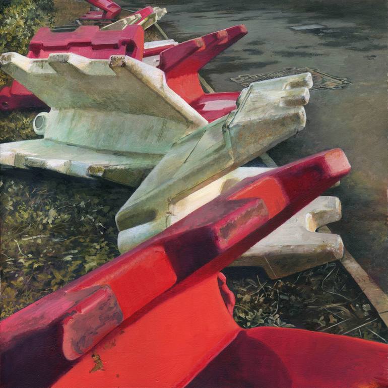 Hazard Painting by John Ball | Saatchi Art