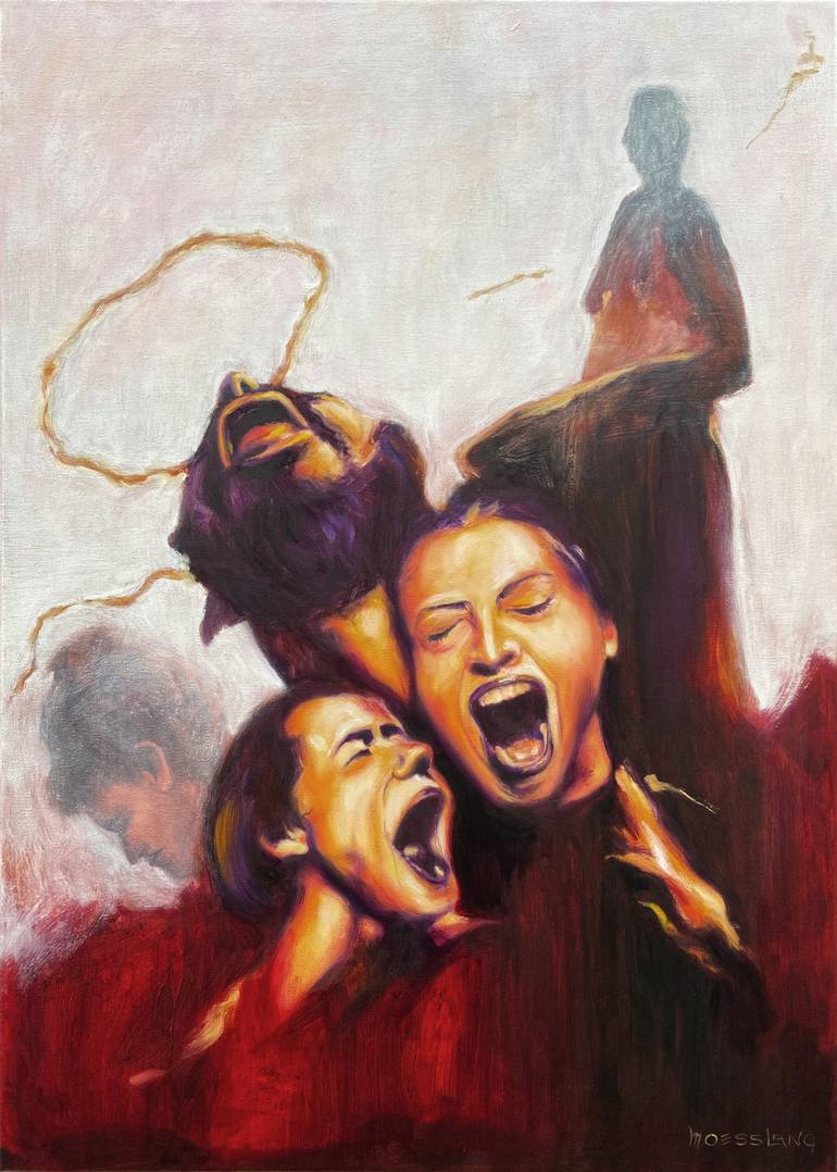 The Scream (I want my scream to count) – 4 Painting by Michael ...