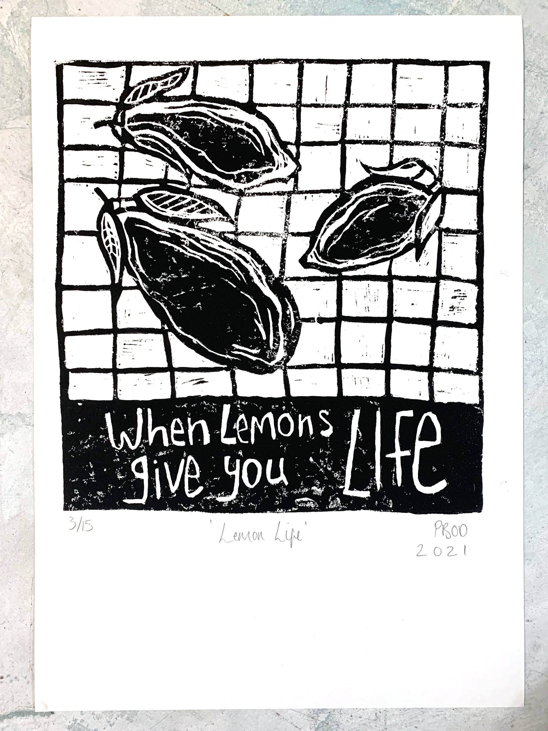 Prints Original Artwork by Phoebe Boddy Limited Edition Lino Print ...