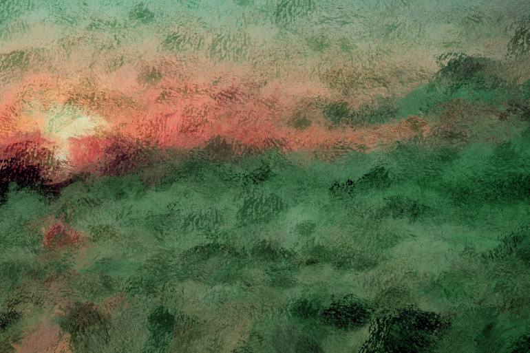 Sunset V Drawing by Andy Baker | Saatchi Art