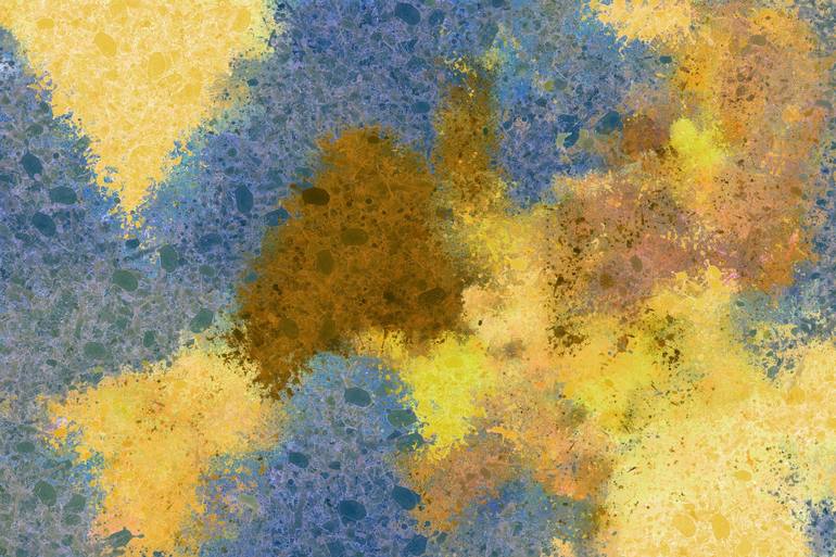 The Cosmic Approval Painting by Andy Baker | Saatchi Art