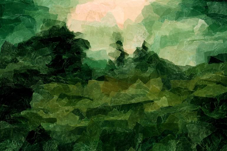 Approach Painting by Andy Baker | Saatchi Art
