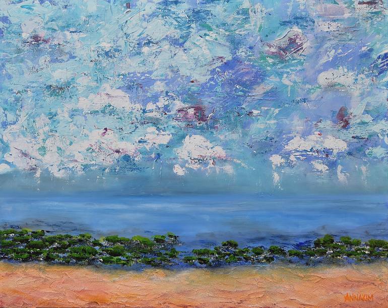 My Walk Painting by Anna Kim | Saatchi Art