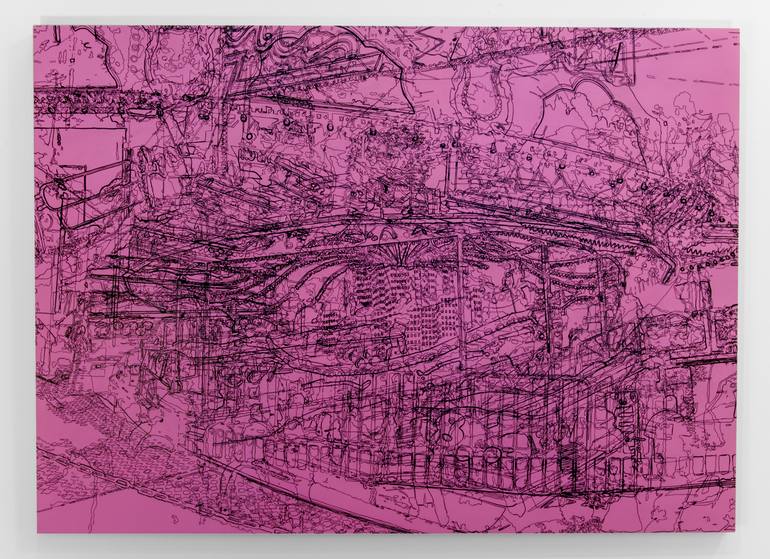 Luminous Whirl Painting by Lee Gainer | Saatchi Art