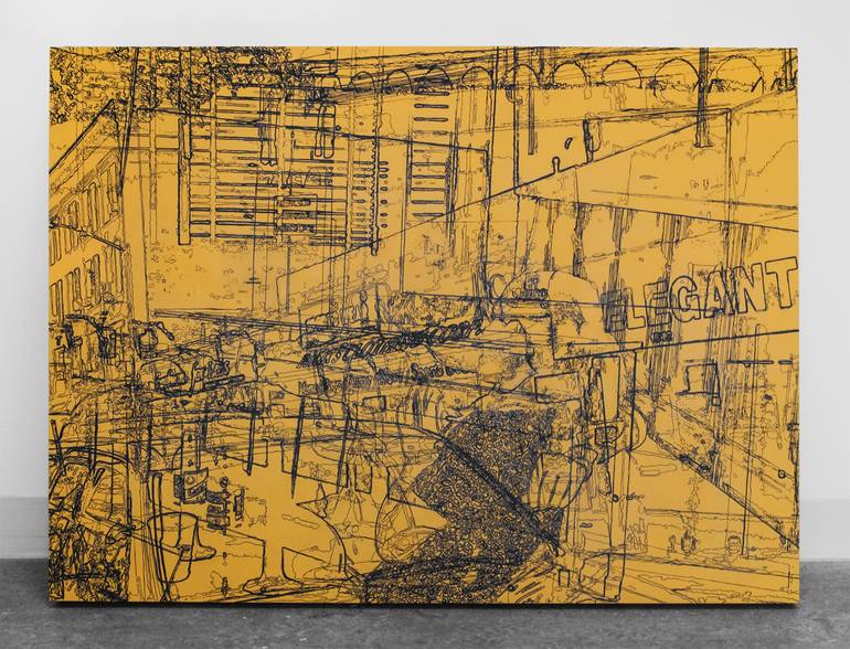 Urban Swetheart Painting by Lee Gainer | Saatchi Art