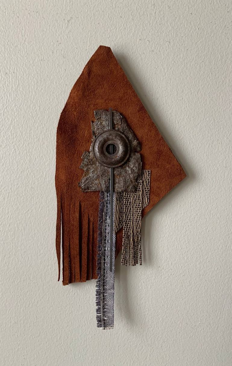 Primitive Eye of Prediction Sculpture by J Thomas Wells | Saatchi Art