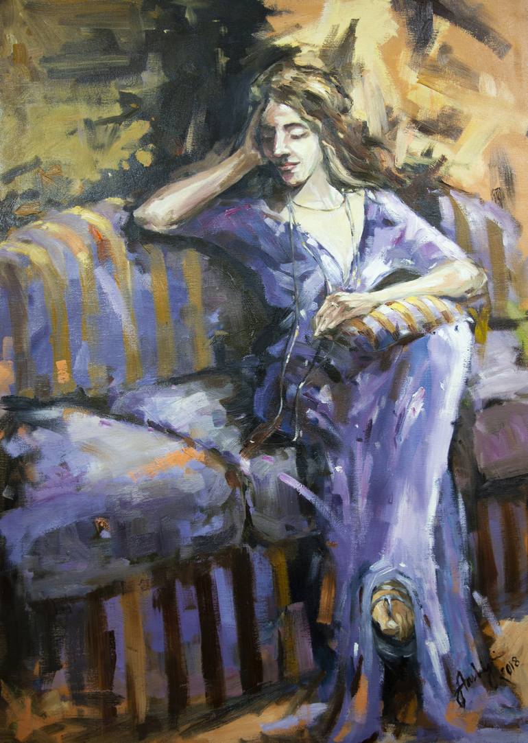 Grace Painting by Aashi Jain | Saatchi Art