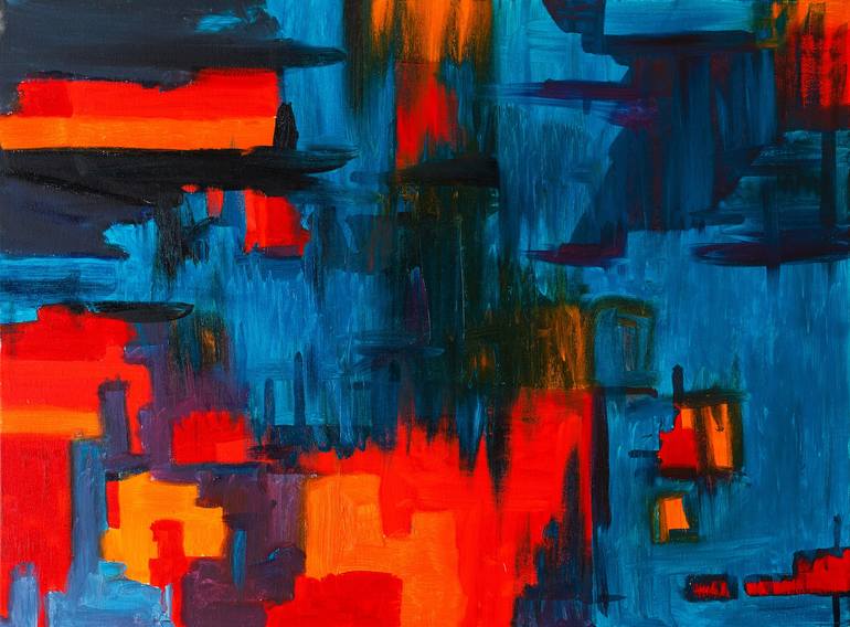 Harvesting Painting by Sergey Tkachenko | Saatchi Art