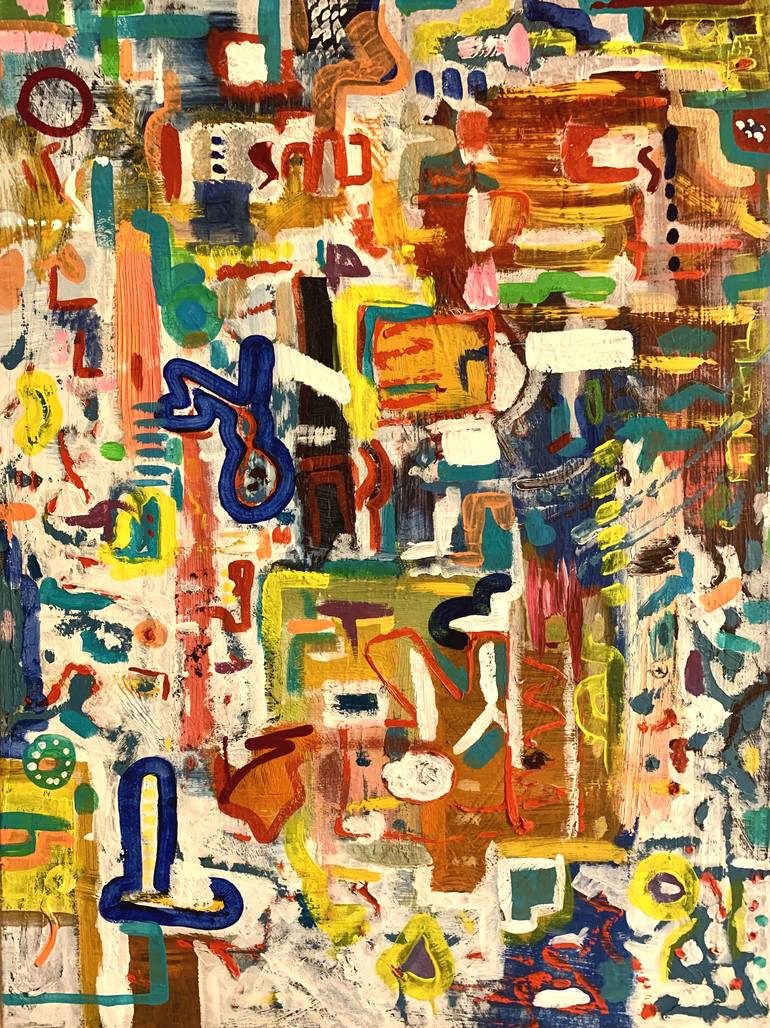 UntitledB Painting by Sergey Tkachenko | Saatchi Art