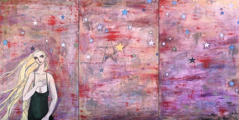 Etoiles (Triptych) Painting by Sean Colgin | Saatchi Art
