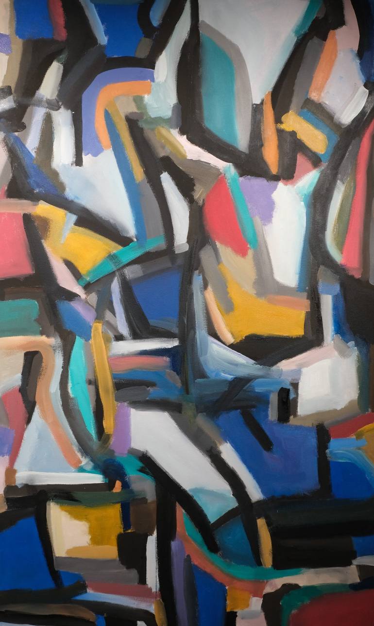 Realta Continua Painting by Nicolas Polychronis | Saatchi Art