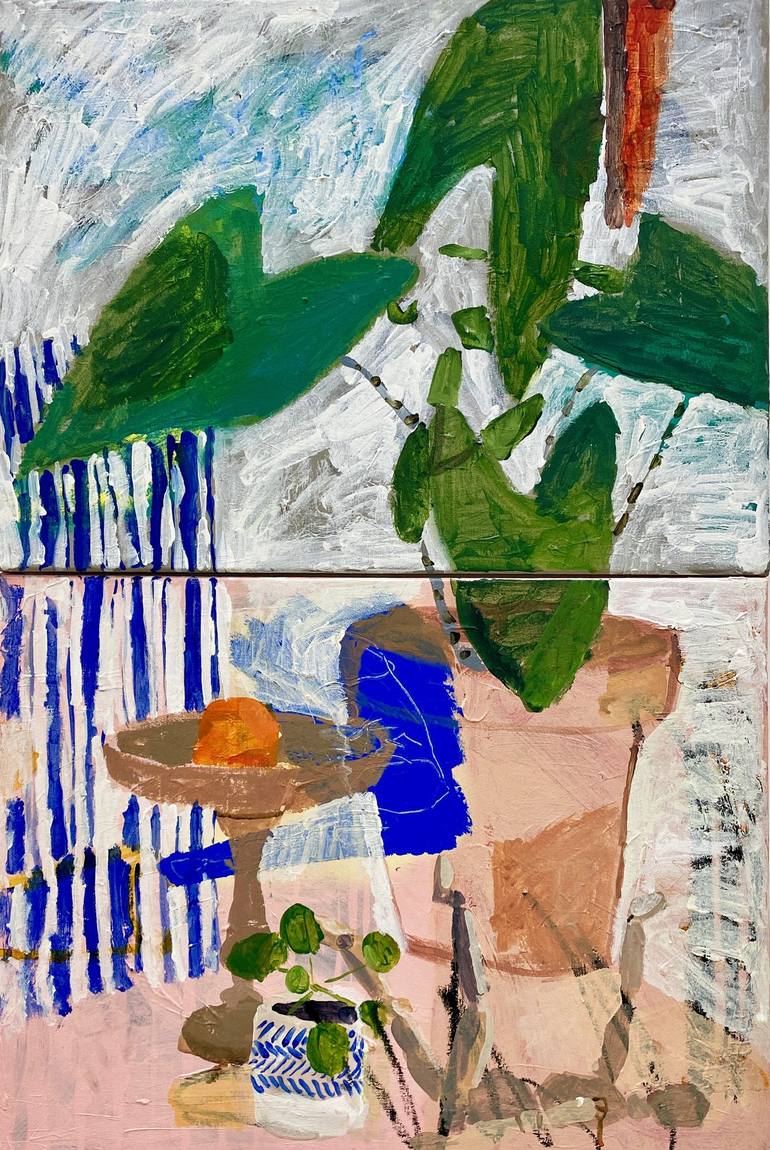 Summer Still Life Painting by Rosa Roberts | Saatchi Art