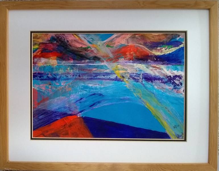 Redlake Painting by Robert Taylor | Saatchi Art