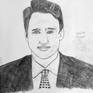 TM Trudeau Portrait Sketch Drawing by Km Ata | Saatchi Art