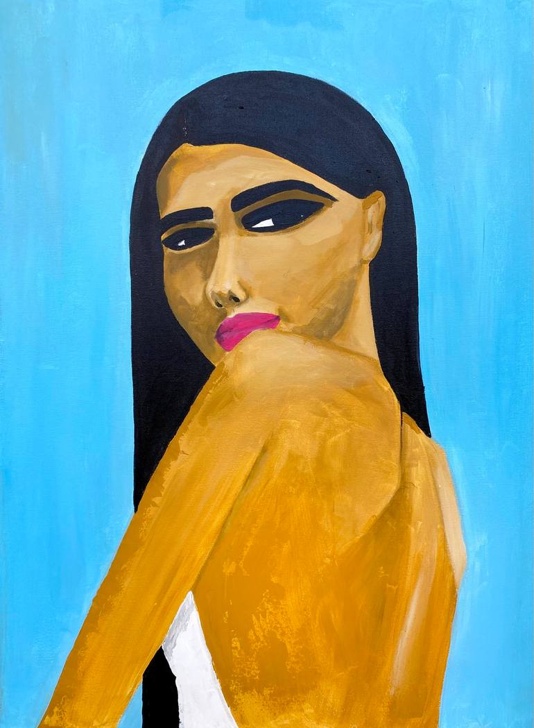 SOFIA. Painting by IDA GRIGONE | Saatchi Art