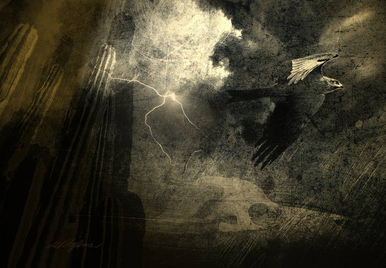 Thunderscape - Limited Edition of 100 Mixed Media by Mike Aylmer ...