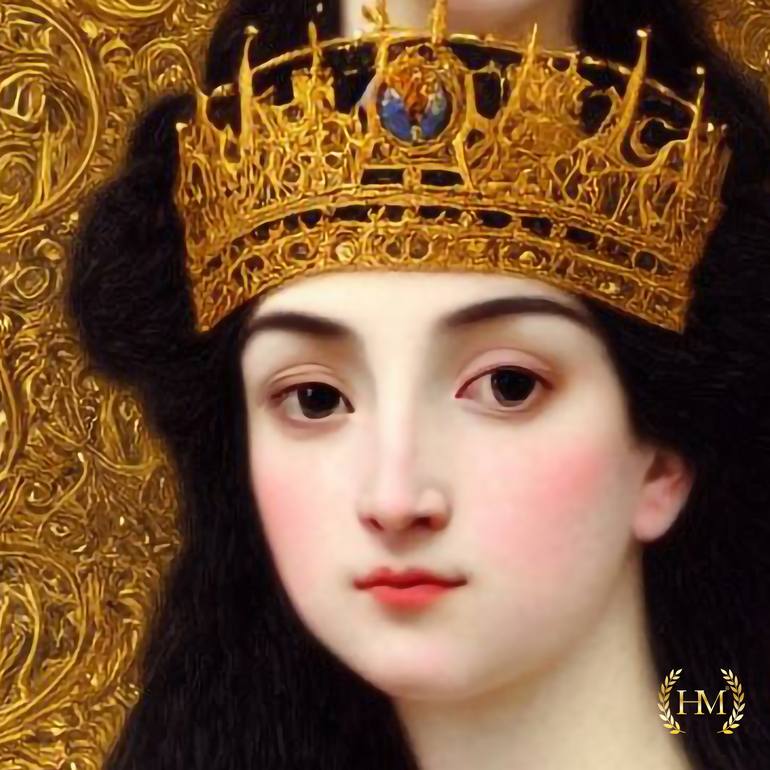 HEL MORT's Iris Beauty® - Limited Edition Painting by HEL MORT ...