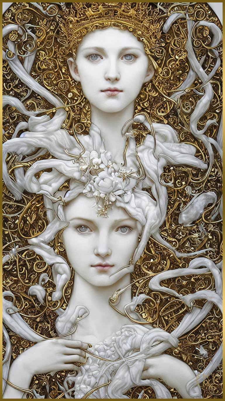 HEL MORT's Memory Of Her® Painting by HEL MORT | Saatchi Art