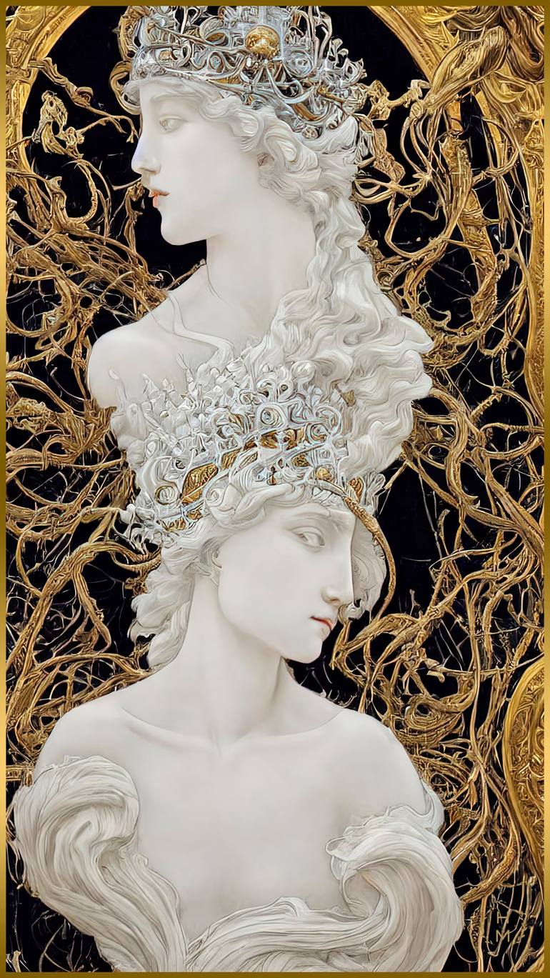 HEL MORT's Memory Of Her® - Limited Edition Painting by HEL MORT ...