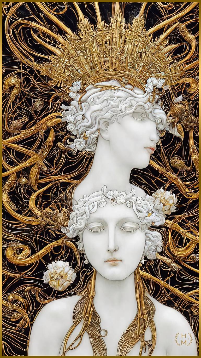 HEL MORT's Memory Of Her® - Limited Edition Painting by HEL MORT ...