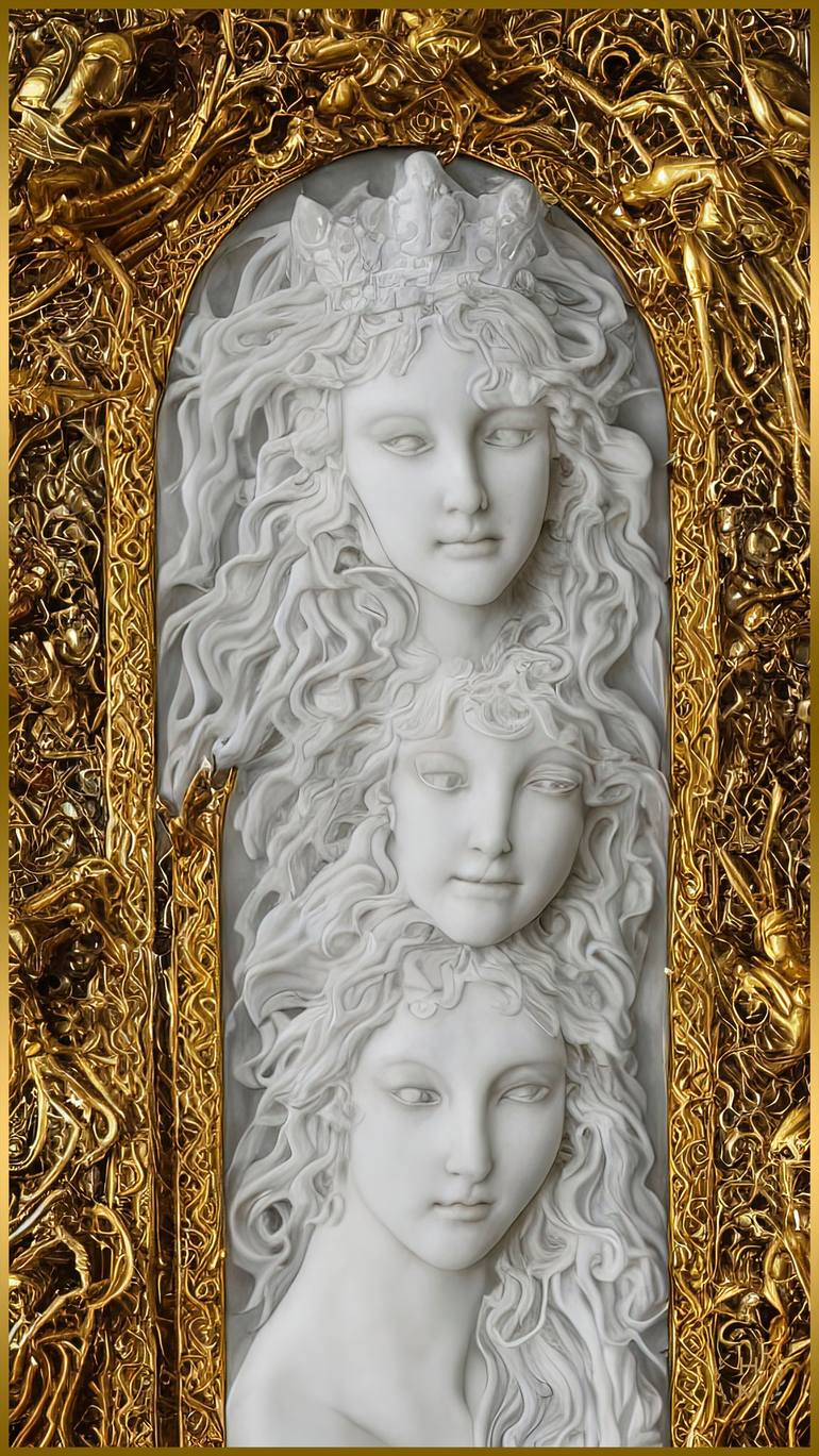 HEL MORT's Memory Of Her® - Limited Edition Painting by HEL MORT ...