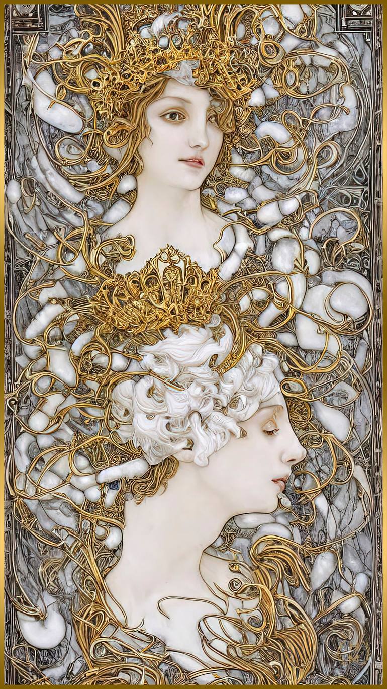 HEL MORT's Memory Of Her® - Limited Edition Painting by HEL MORT ...