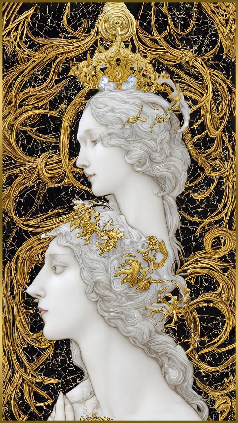 HEL MORT's Memory Of Her® - Limited Edition Painting by HEL MORT ...