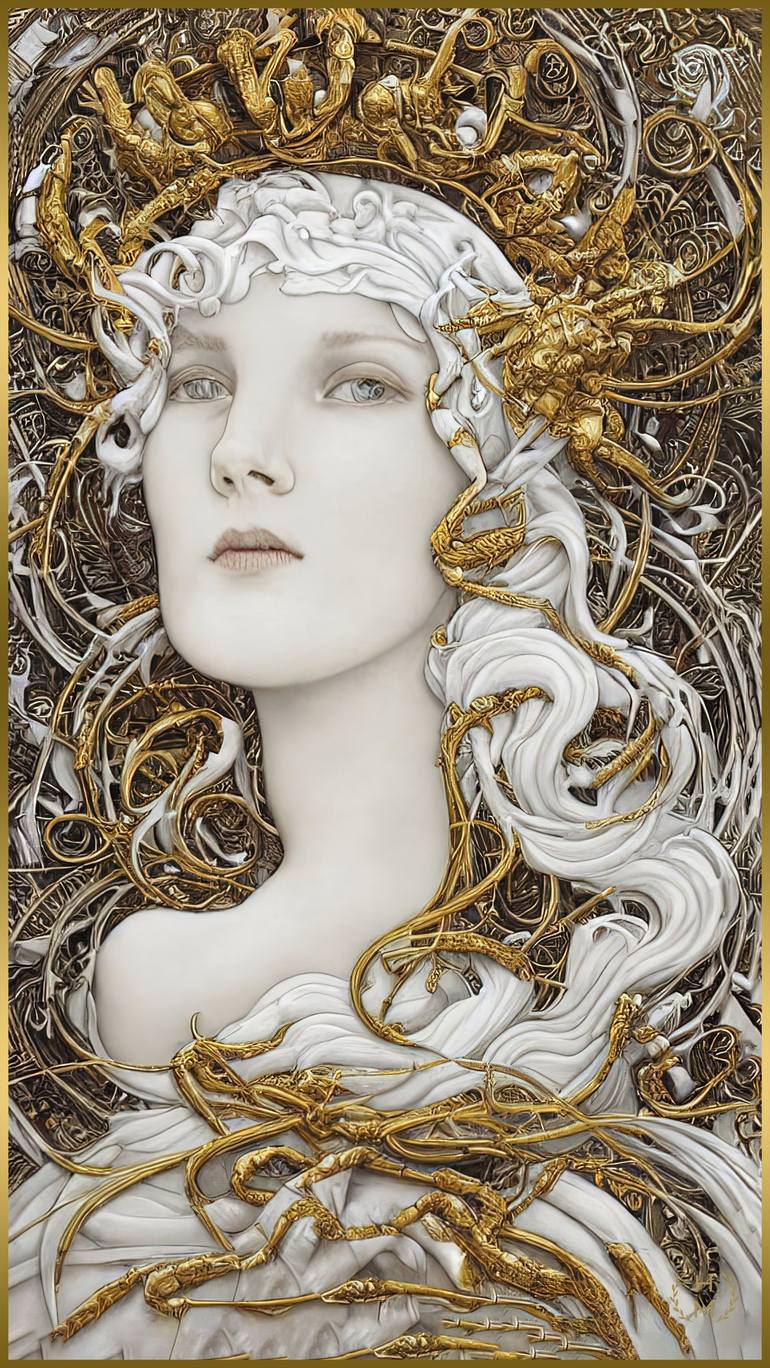 HEL MORT's Memory Of Her® - Limited Edition Painting by HEL MORT ...