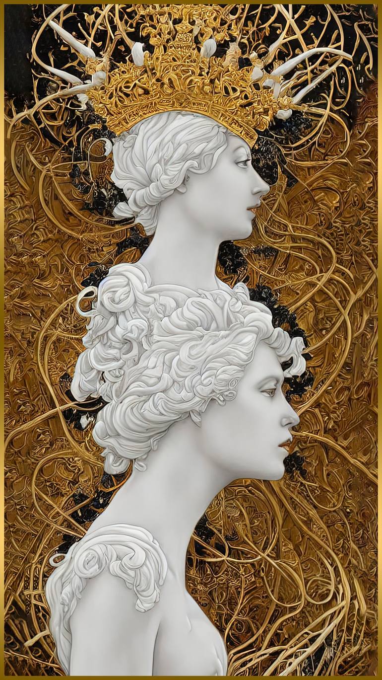 HEL MORT's Memory Of Her® - Limited Edition Painting by HEL MORT ...