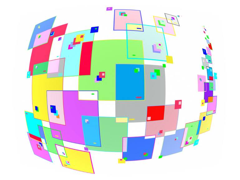 Infinito / Infinite Painting by Beatriz De Vegas | Saatchi Art