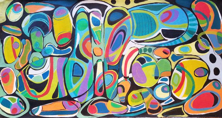 Dualidad Painting by Osvaldo Chacon | Saatchi Art