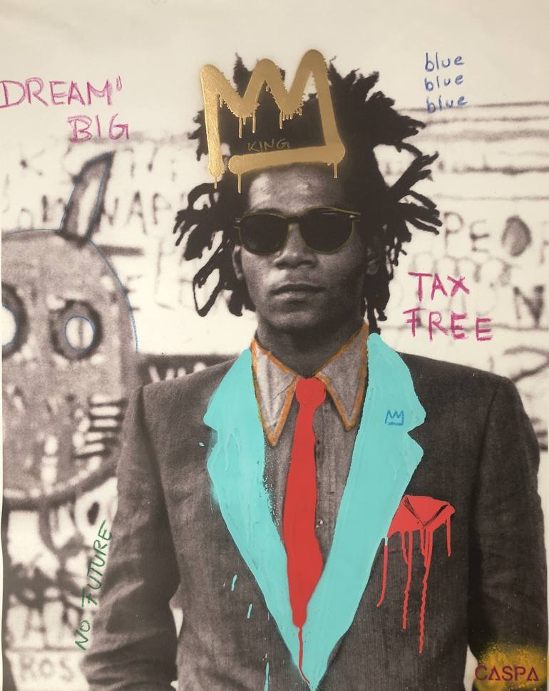 The King Painting by CASPA XOXO | Saatchi Art