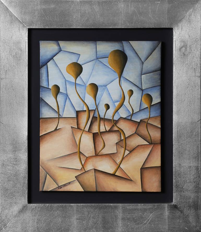 Sprouts Painting by Cesar Vazquez | Saatchi Art