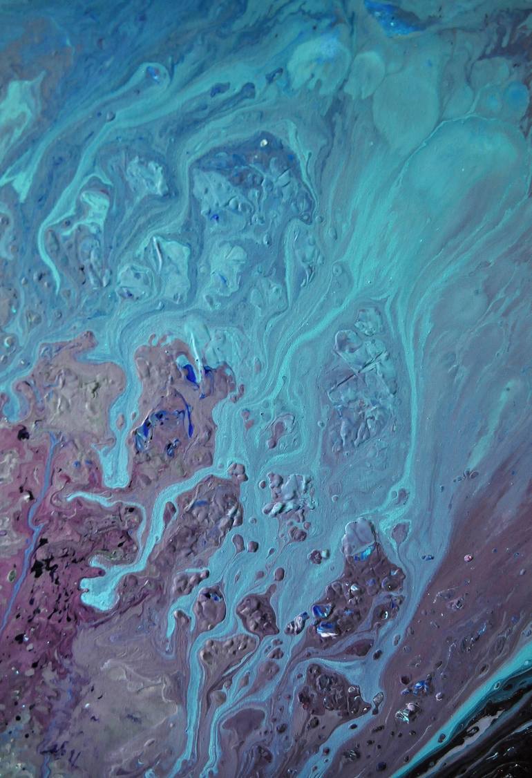 Deep space Painting by Alisa Pogorelovsky | Saatchi Art