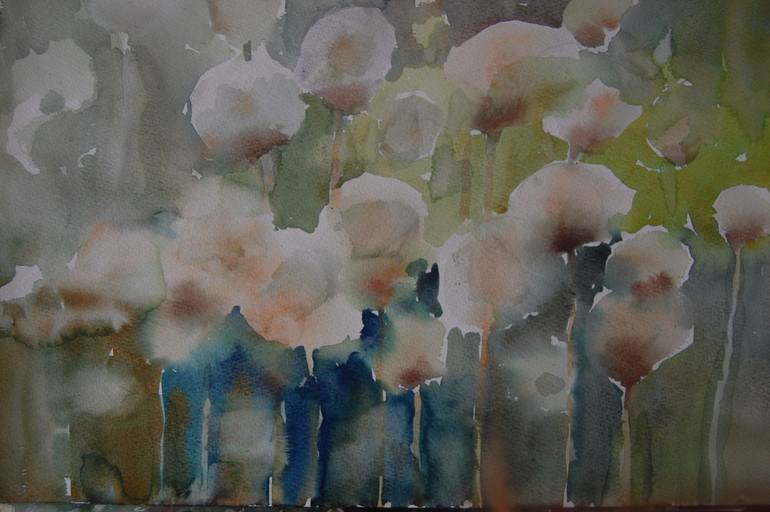 dandelions Painting by Anna Oleinik | Saatchi Art