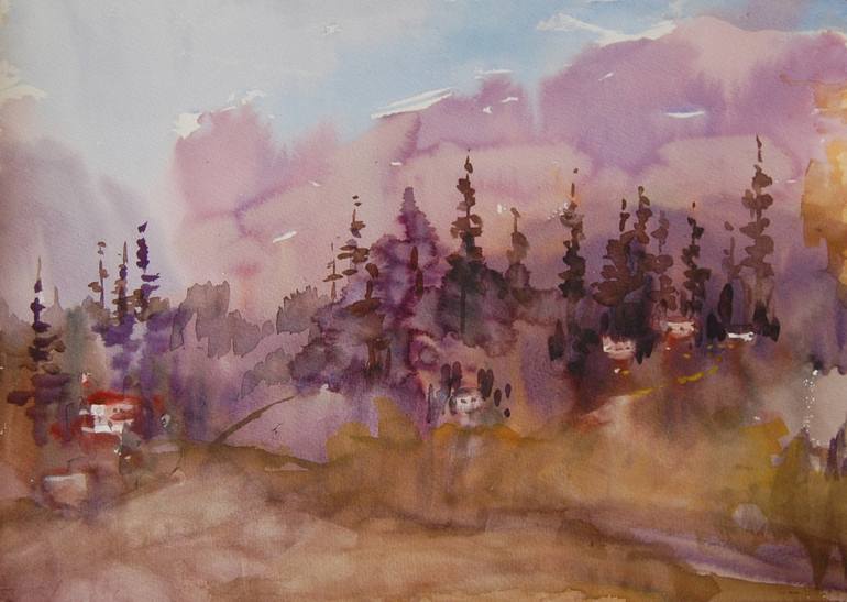 autumn Painting by Anna Oleinik | Saatchi Art