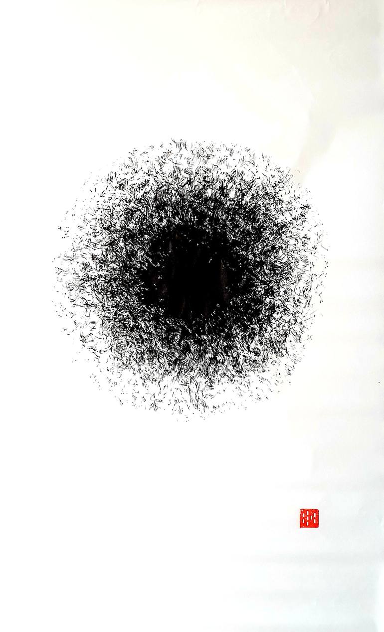 Destroyed mandala Painting by Jurga Vilimaite | Saatchi Art