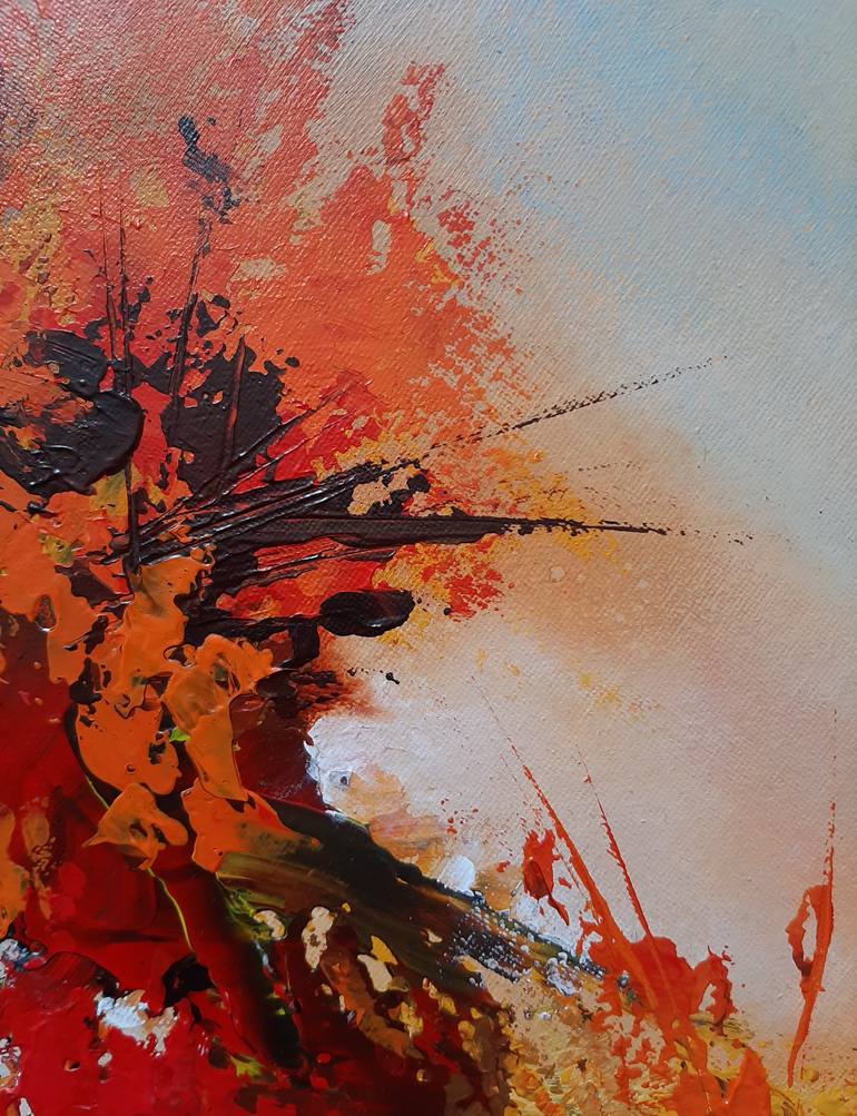Summer expression Painting by Sillenn Sylwia Jastrzebska | Saatchi Art