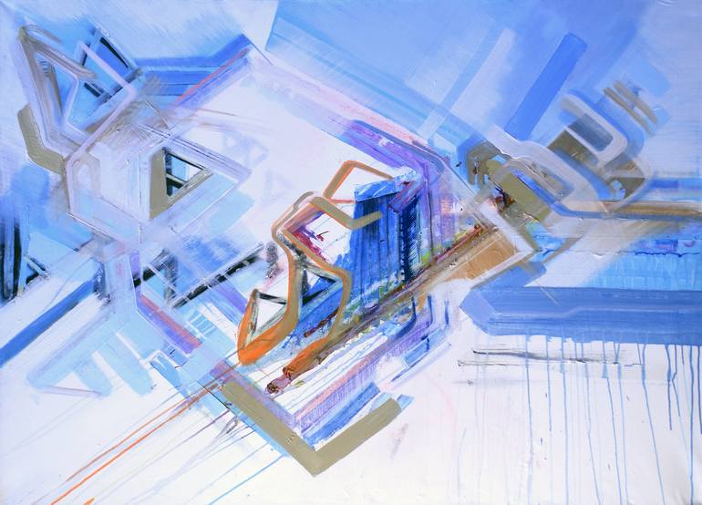 Abstract 19/1 Painting by Kris Markiewicz | Saatchi Art