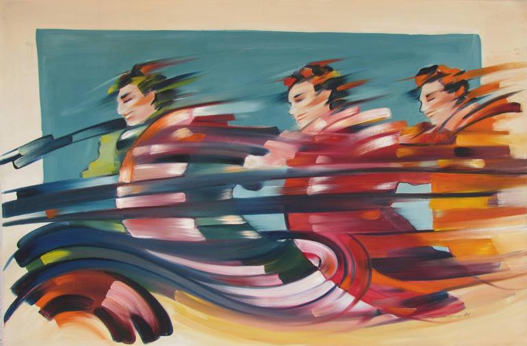 FALDEO JALISIENCE Painting by Héctor Sánchezcuevas | Saatchi Art