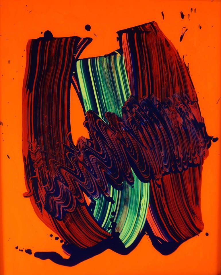 Scorched Earth Painting by Carlito Dodici | Saatchi Art