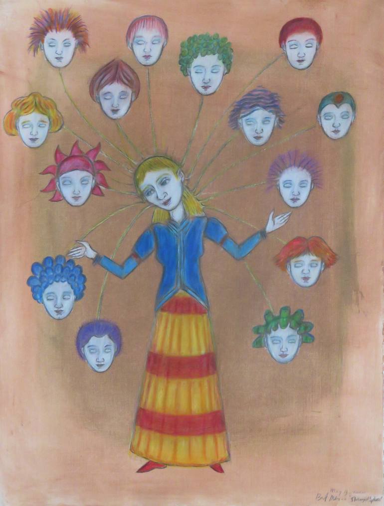 Stringed Drawing by Bert Menco | Saatchi Art