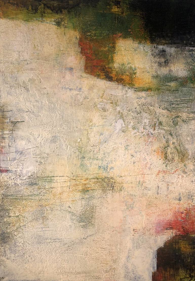 Patina wall II Painting by Nalin Indrasena | Saatchi Art