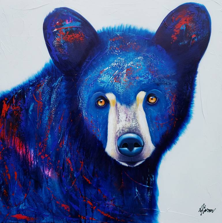 Lola Painting by Helene Caron | Saatchi Art