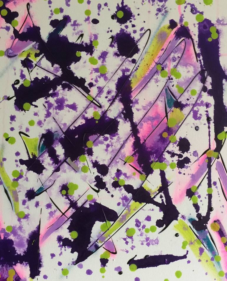 Last seen wearing Painting by Alison Cotterall | Saatchi Art